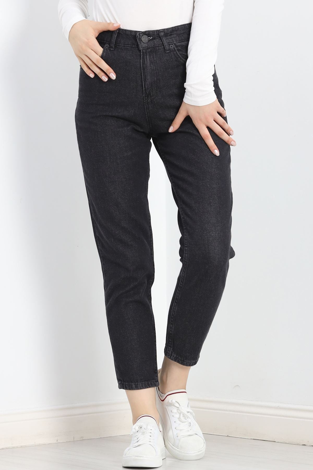 Boyfriend Kot Pantolon Koyufüme - 8756.1431. - Haydigiy