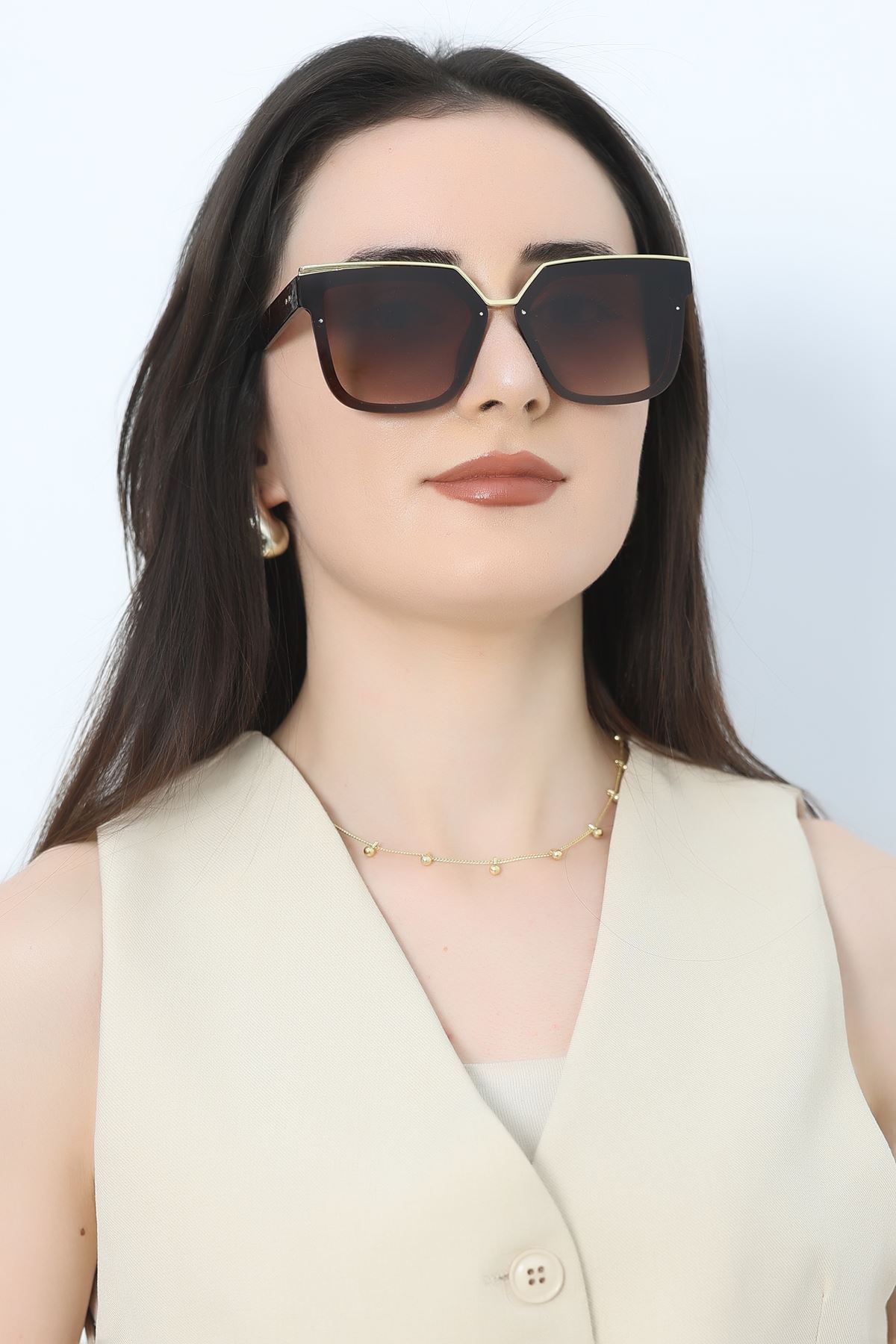 Güneş Gözlüğü Goldkahve - 30624.1724. - Haydigiy