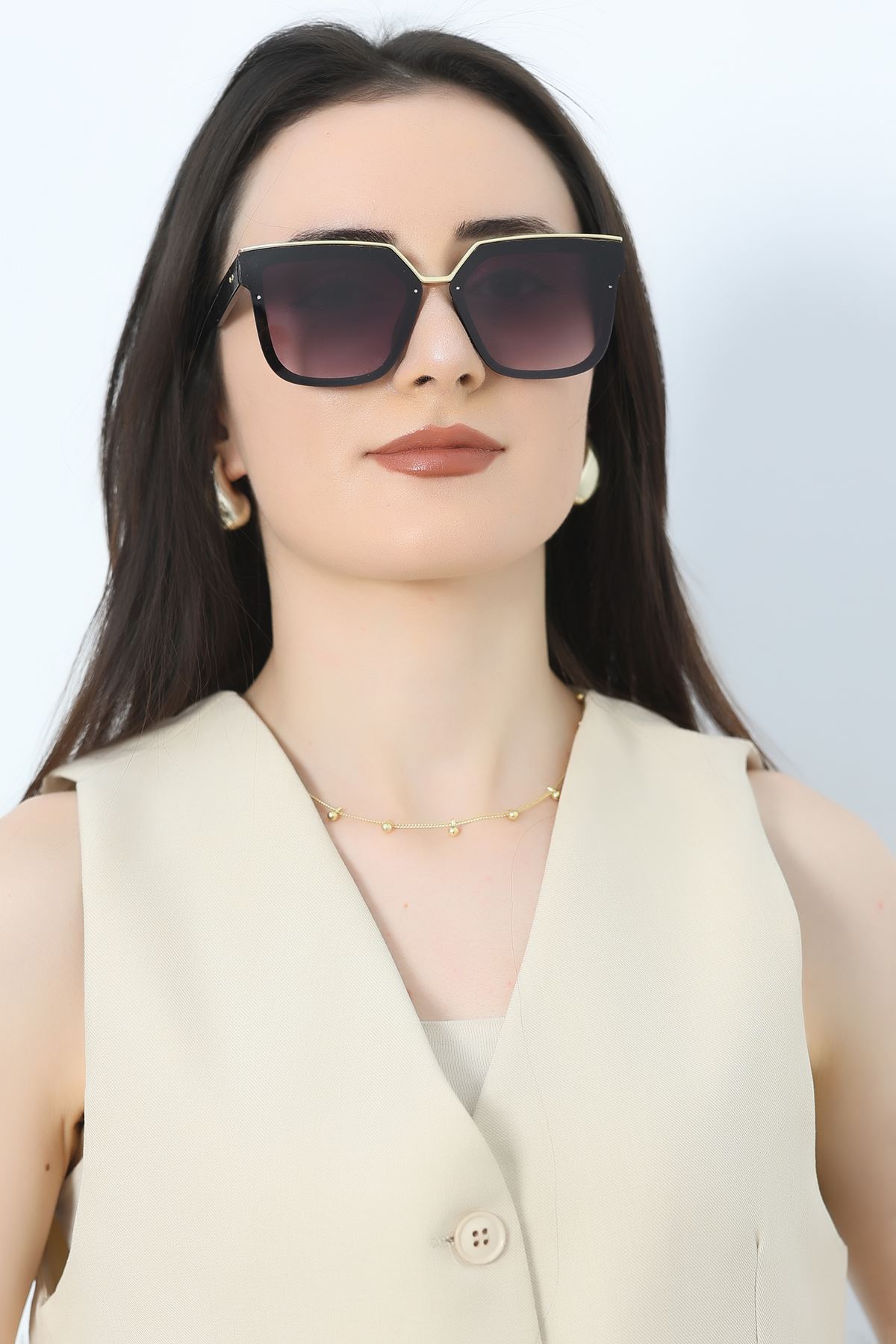 Güneş Gözlüğü Goldsiyah - 30628.1724. - Haydigiy